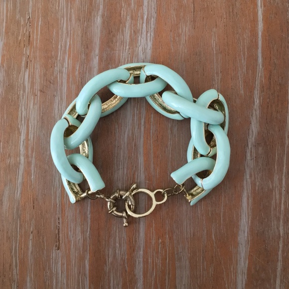 Jewelry | Mint Chain Link Bracelet | Poshmark